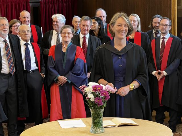 Suzanne Raine assumes office | Selwyn College
